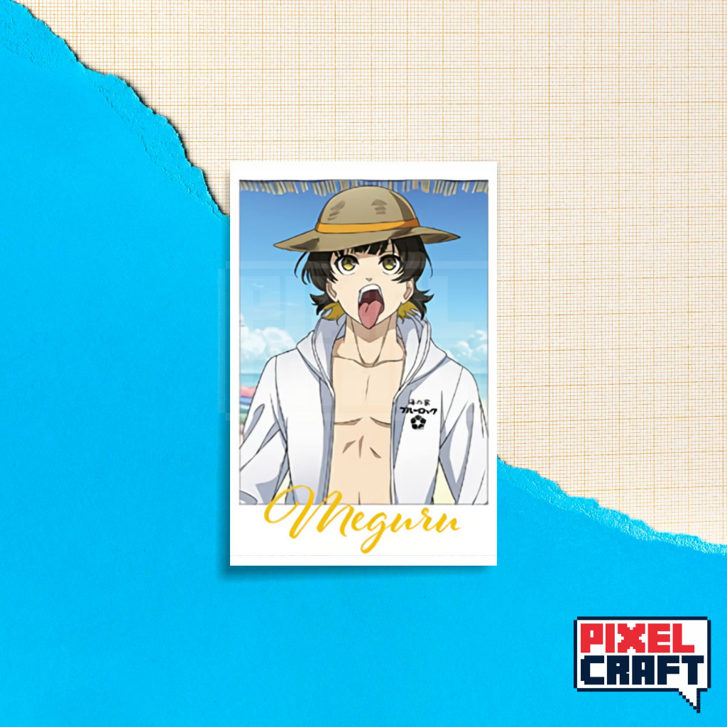 Jual Polaroid Karakter Anime BLUE LOCK (Sea House Ver) | Shopee Indonesia