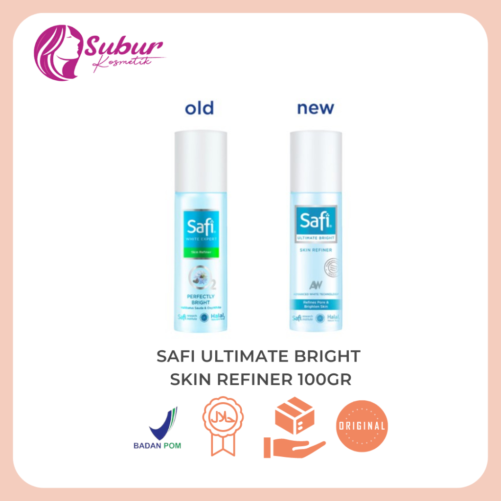 Jual Safi Ultimate Bright Skin Refiner/Toner 100Ml (biru) | Shopee Indonesia