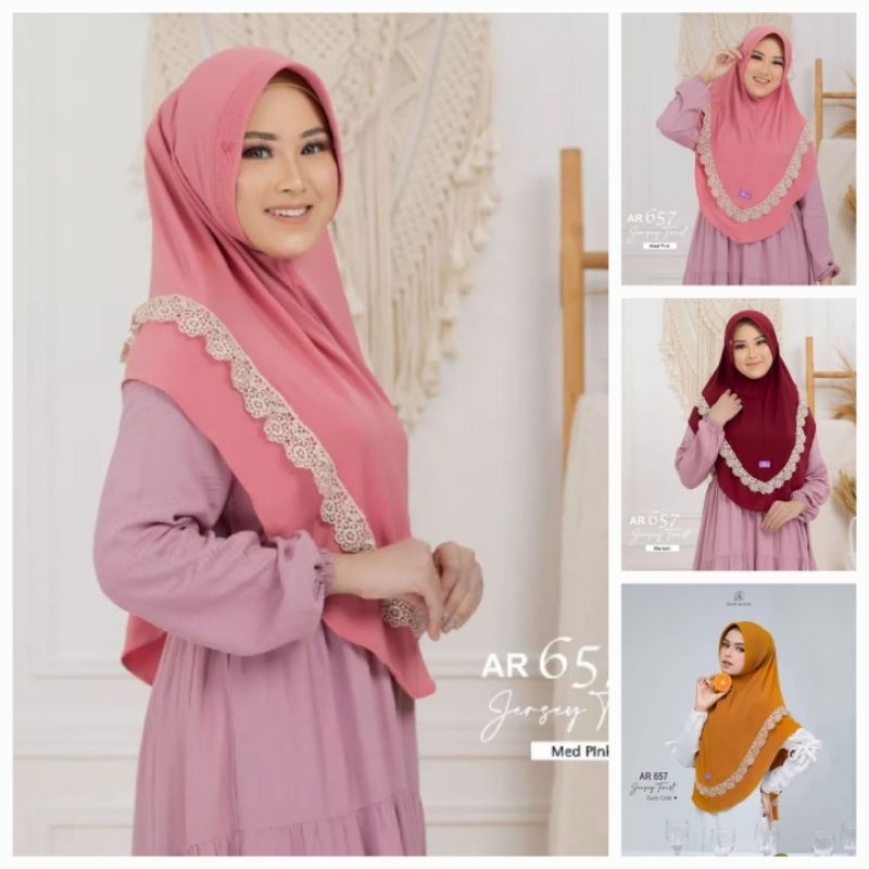 Jual HIJAB AR RAFI AR 657 HIJAB INSTAN | Shopee Indonesia