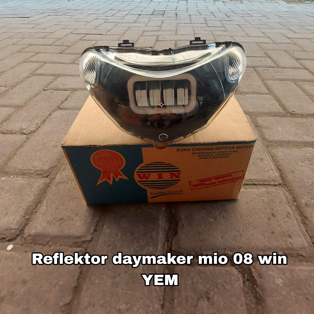 Jual REFLEKTOR LAMPU DEPAN MIO LAMA 08 SET DAYMAKER WIN// REFLEKTOR MIO ...