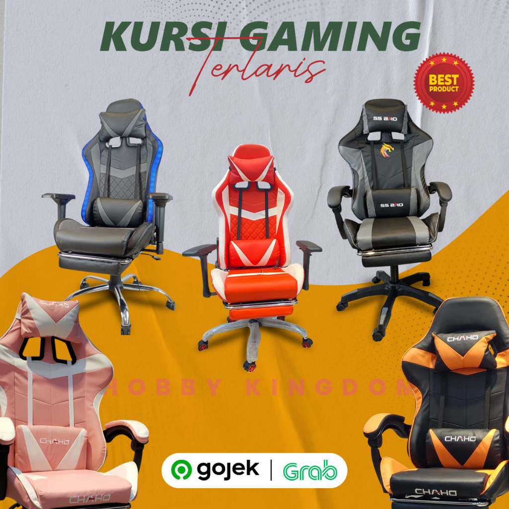 Jual Bangku Gamer Bangku Gaming Kursi Gaming Chair Kursi Main Game ...