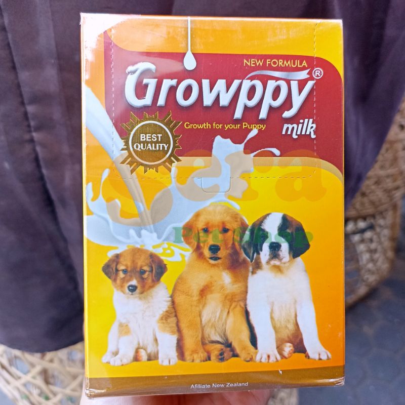 Jual Growppy Susu Anjing 30gram isi 1 box (10pcs) | Shopee Indonesia