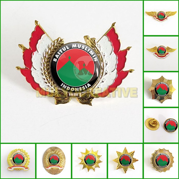 Jual Pin Bamusi PDI Pin Bros Wing Logo Baitul Muslimin Indonesia ...