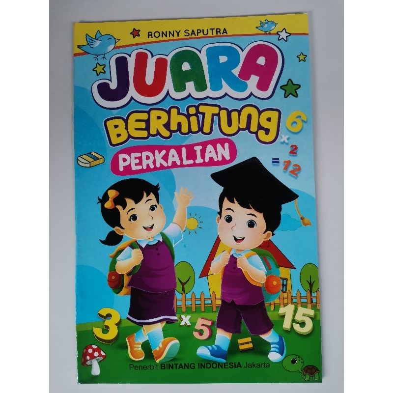 Jual Buku Tk Juara Berhitung / Perkalian / Pembagian / Pengurangan ...