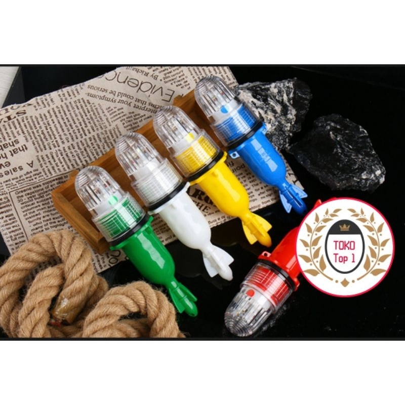 Jual lampu kedip 3warna 1warna 1baterai 2baterai /kelop/sinyal/terpedo ...