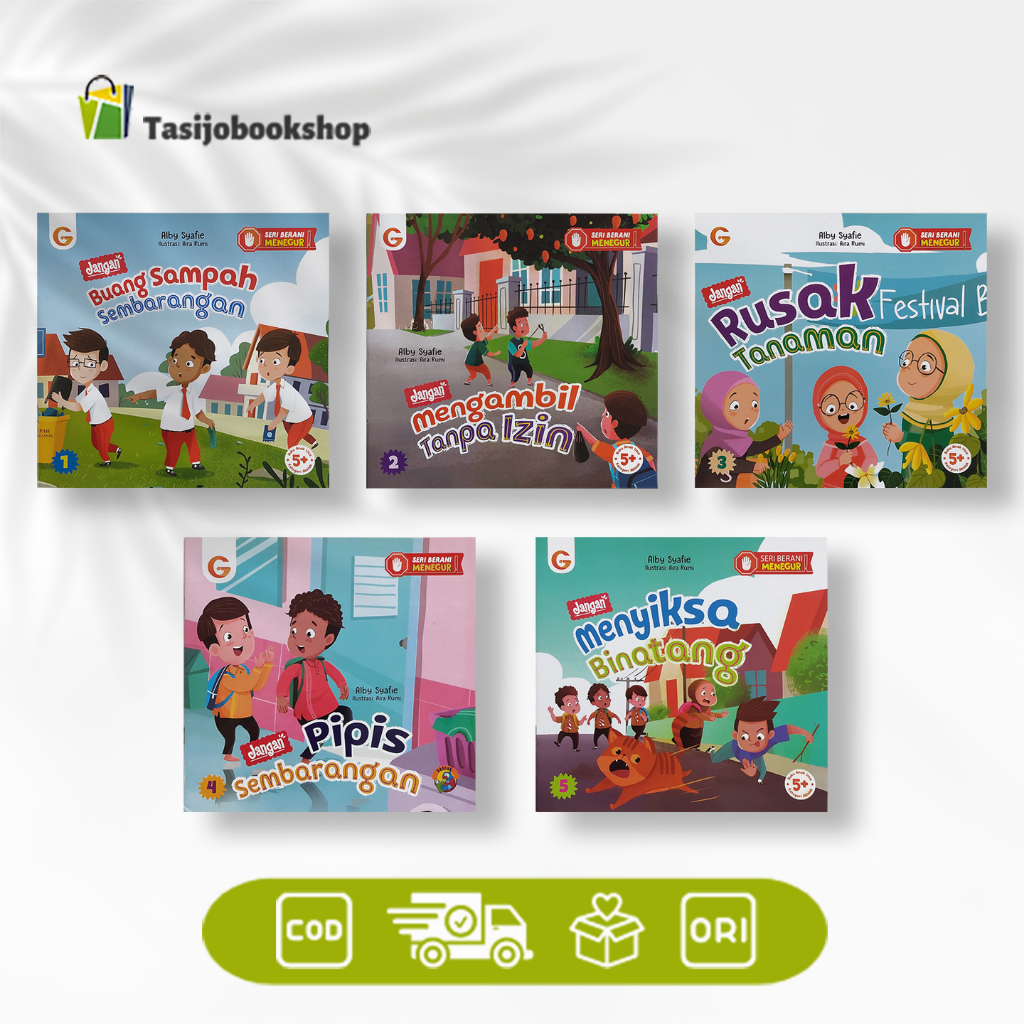Jual Buku Cerita Anak Bergambar - 1 Set SBM (Seri Berani Menegur ... Jual Buku Cerita Anak Bergambar - 1 Set SBM (Seri Berani Menegur ...
