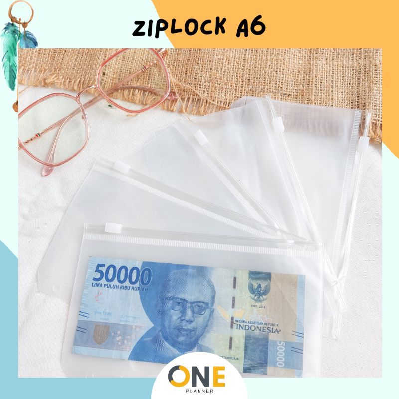Jual ZIPLOCK PVC A6 dan A5 untuk binder | Shopee Indonesia