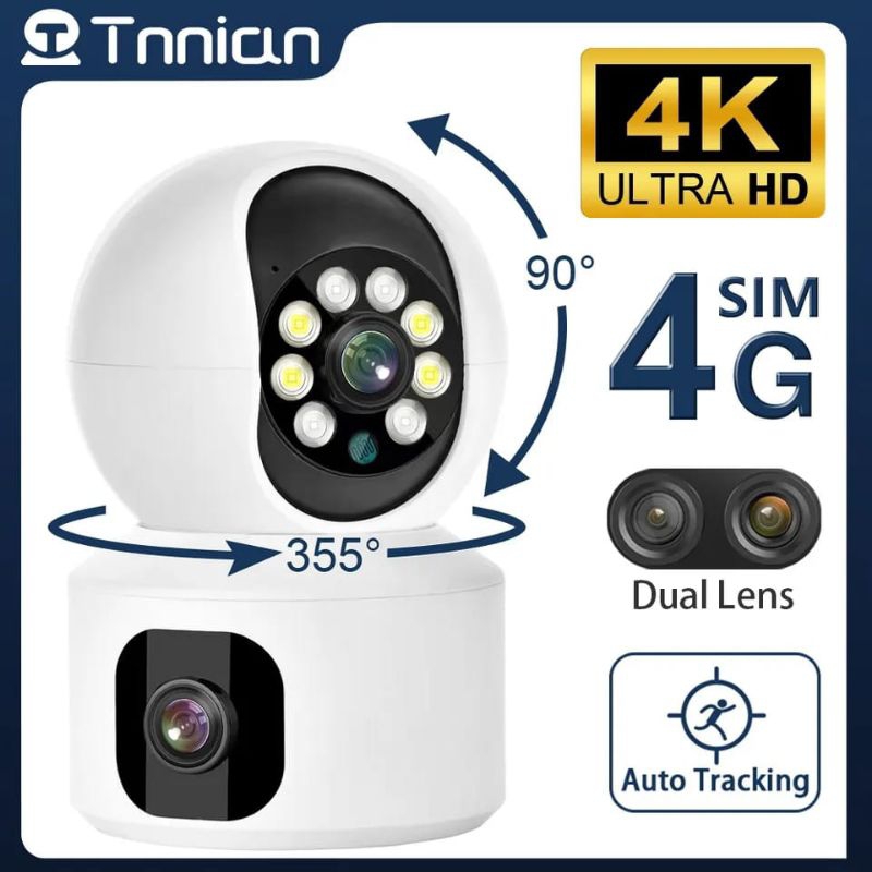 Jual new kamera cctv ip cam lensa dual layar ganda monitor kamera ...
