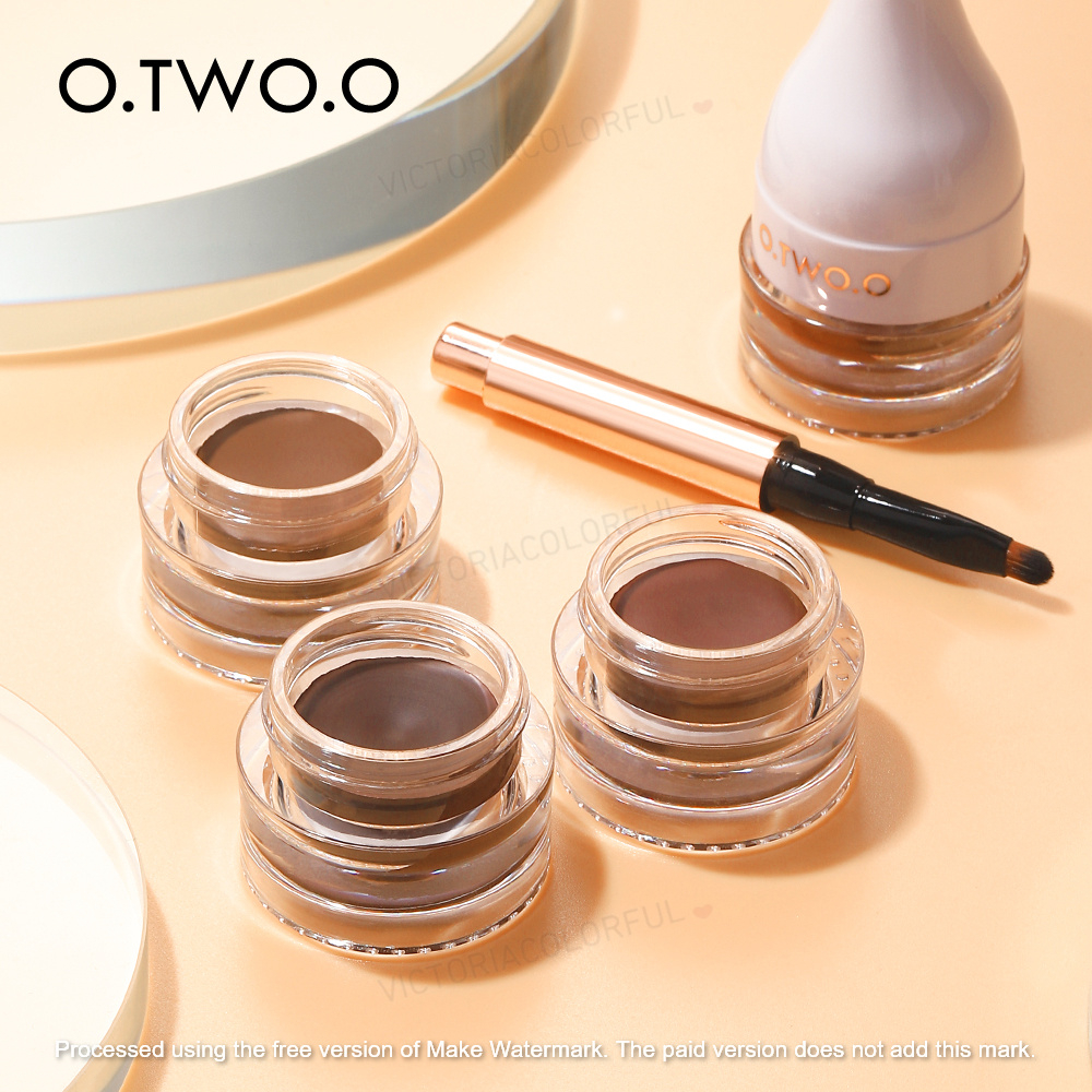 Jual O.TWO.O~Eyebrow Dyeing Cream Krim Alis waterproof and not easy to ...