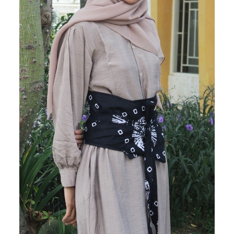 Jual Obi Belt, Obi Batik Kekinian, Obi Motif Batik Jumputan | Shopee ...