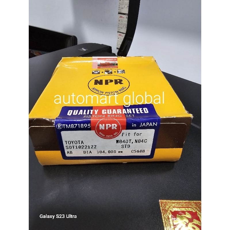 Jual ring piston hino dutro 130ht wo4d asli TP NPR JAPAN | Shopee Indonesia