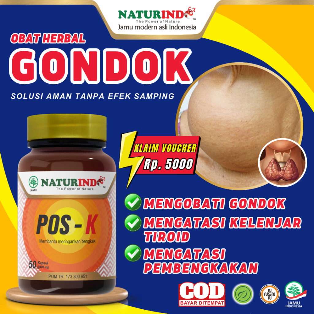 Jual Obat Gondok Benjolan di Leher Tanpa Operasi Paling Ampuh ...