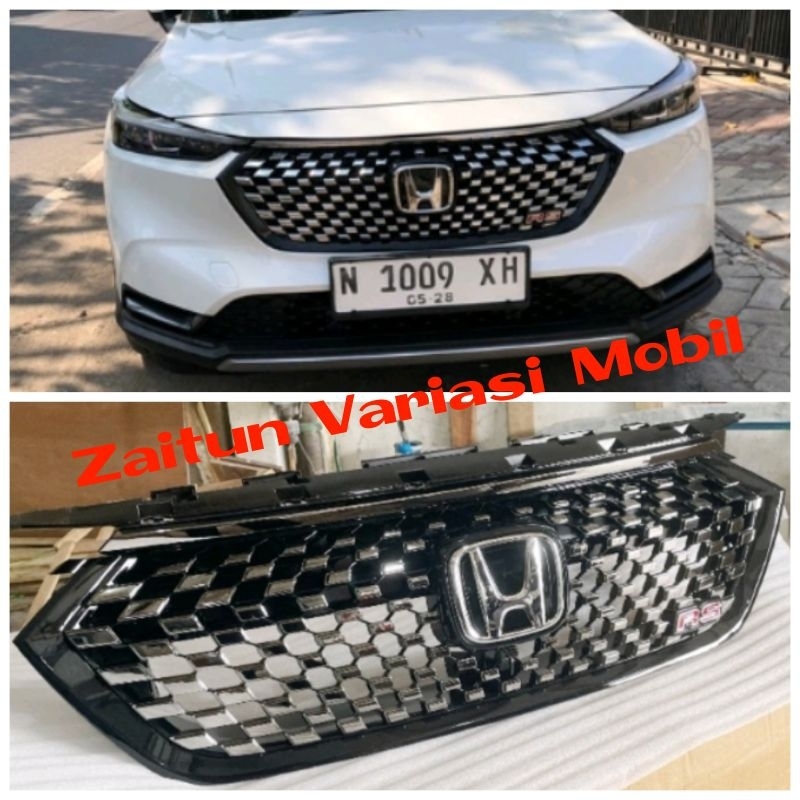 Jual GRILL ALL NEW HRV RS TURBO IMPORT 2022 2023 2024 FREE LOGO HONDA & RS FRONT GRILLE | Shopee ...