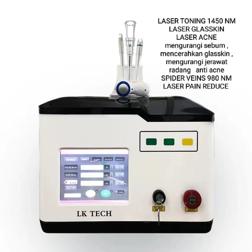 Jual DIODE LASER GLASS SKIN DIODE 1450 NM DAN 980 NM 2IN1 ANTI ACNE ...