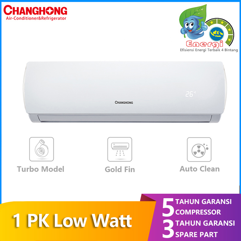Jual CHANGHONG AC SPLIT 1PK LOW WATT CSC09RDX | Shopee Indonesia