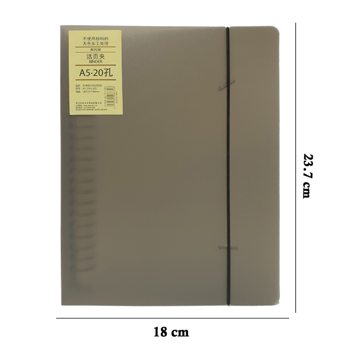 Jual Binder Wengu Transparan Tali A5 hitam (A5-20H-ES) | Shopee Indonesia