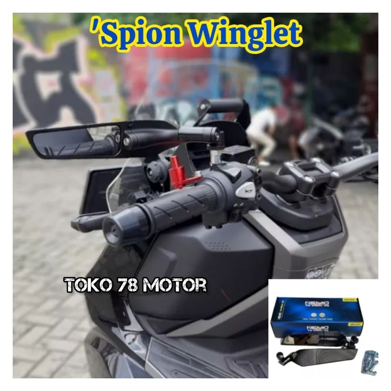 Jual Spion Winglet Original Nemo New Honda ADV 160 PCX Vario Beat ...