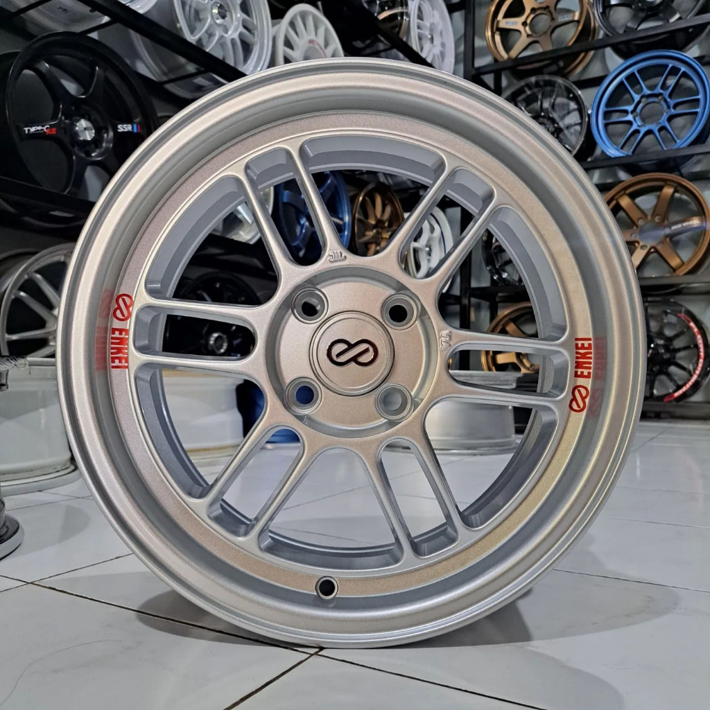 Jual Velg Enkei Rpf1 R15 Pcd 4x100 Lebar 7 et 40 velg mobil rirng 15 yaris jazz mobilio freed ...