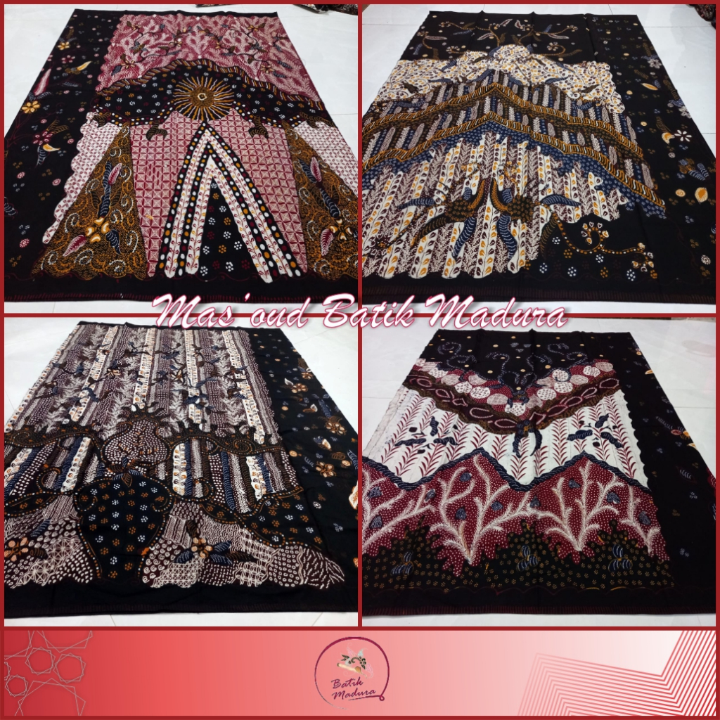 Jual Kain Batik Tulis Madura, Sarung Batik Madura Full Tulis | Shopee ...