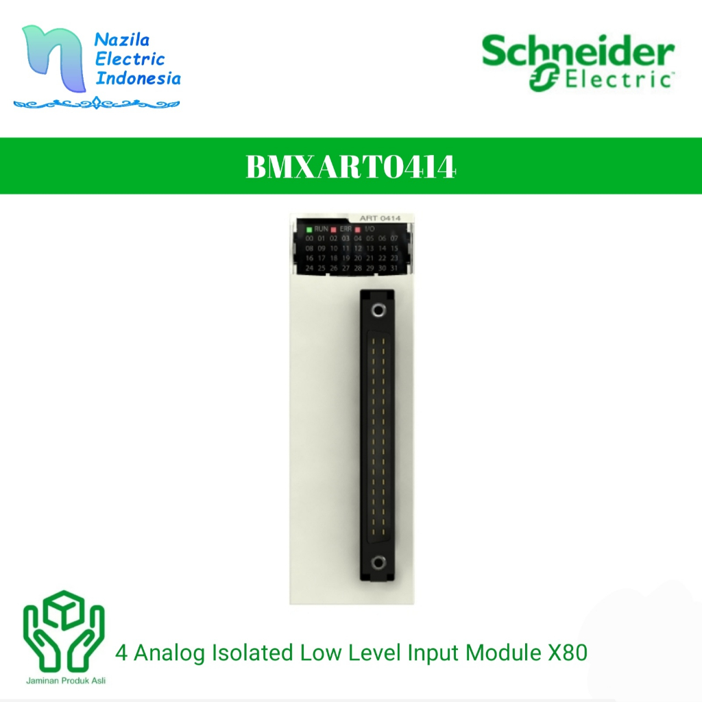 Jual Schneider BMXART0414 4 Analog Low Level Inputs Module X80 Original | Shopee Indonesia