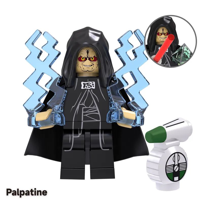 Jual Lego Darth Sidious Minifigure Starwars Star Wars Leia Mandalorian ...