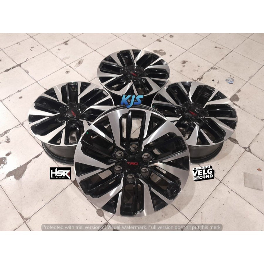 Jual Velg Mobil Bekas Ring 18 Baut 6 STD FORTUNER TRD R18X7,5 6X139,7 ...