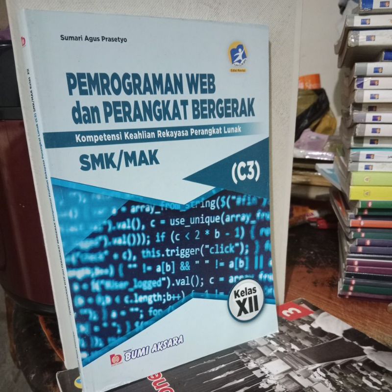 Jual buku pemograman web dan perangkat bergerak SMK kelas 3-12 penerbit ...