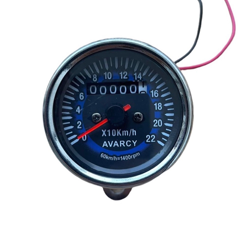 Jual Rpm digital Plus Amper Bensin Led Model Bulat Chrome Indikator ...