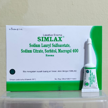 Jual SIMLAX 5 ML LAXATIVE ENEMA - OBAT PENCAHAR SUSAH BAB | Shopee ...