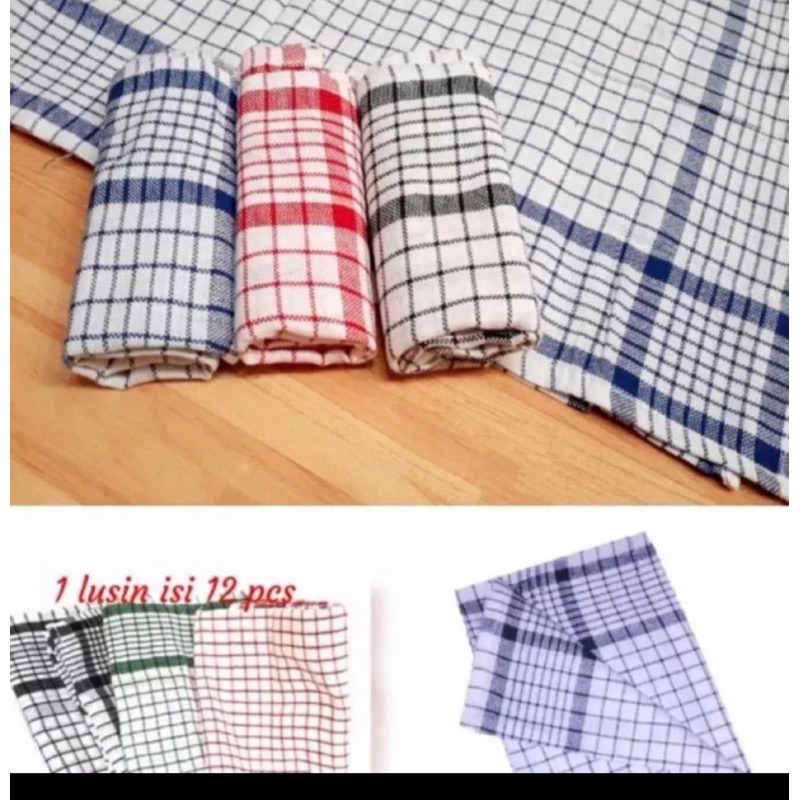Jual SERBET LAP PIRING/ LAP SERBAGUNA MODEL KOTAK - Serbet kain tangan ...