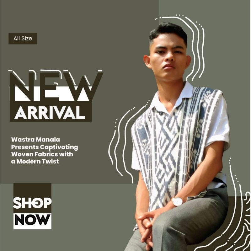 Jual VEST MOTIF TENUN UNTUK PRIA DAN WANITA | Shopee Indonesia