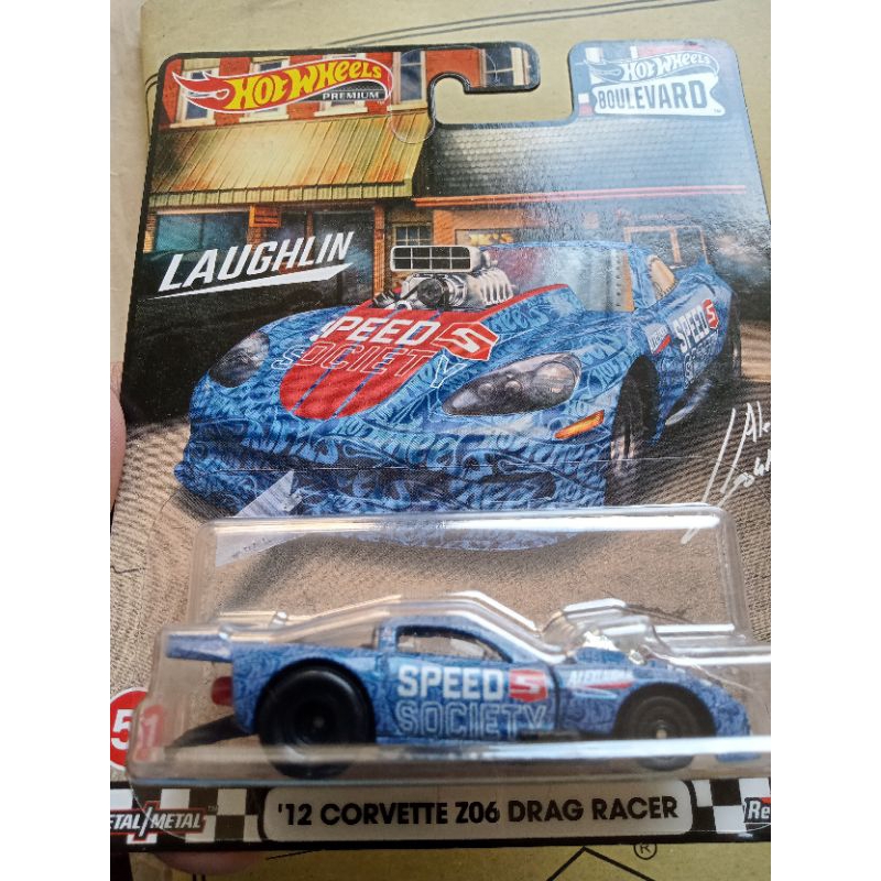 Jual Hotwheels Premium Corvette Z06 Drag Racer Boulevard Series | Shopee Indonesia