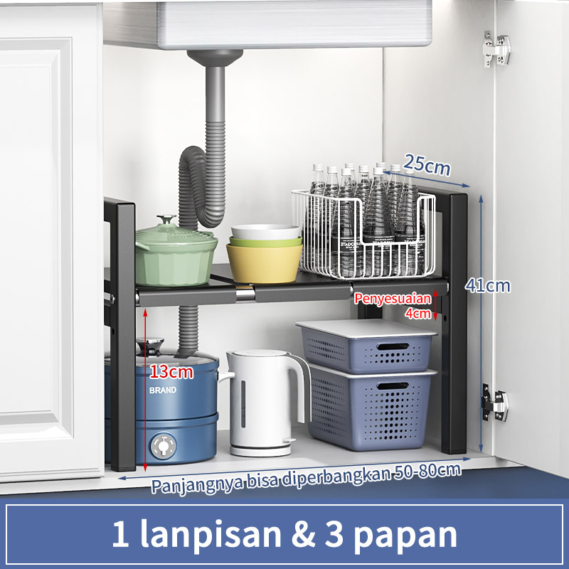 Jual Rak Penyimpanan Dapur Rak Penyimpanan Dapur Rak Serbaguna Dapur ...