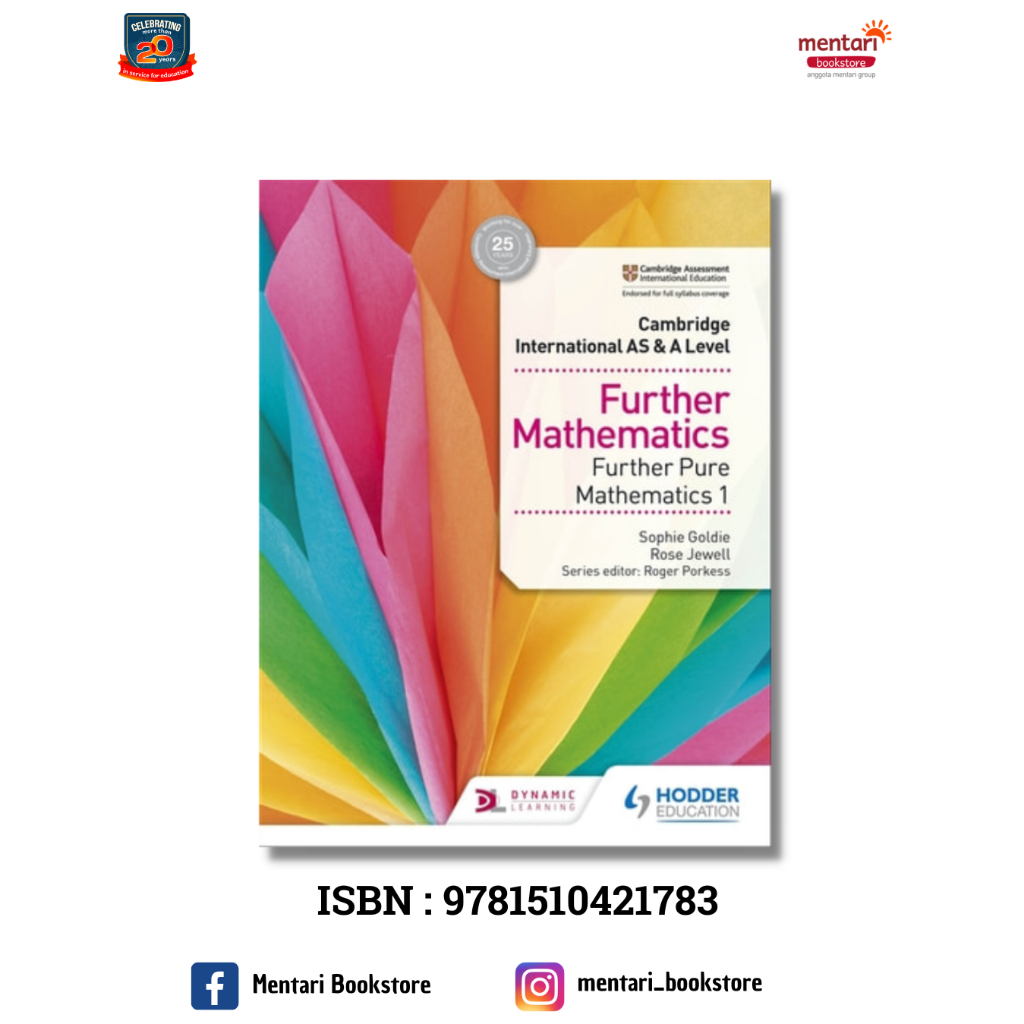 Jual Buku Sekolah : Cambridge International AS&A Level Further ...