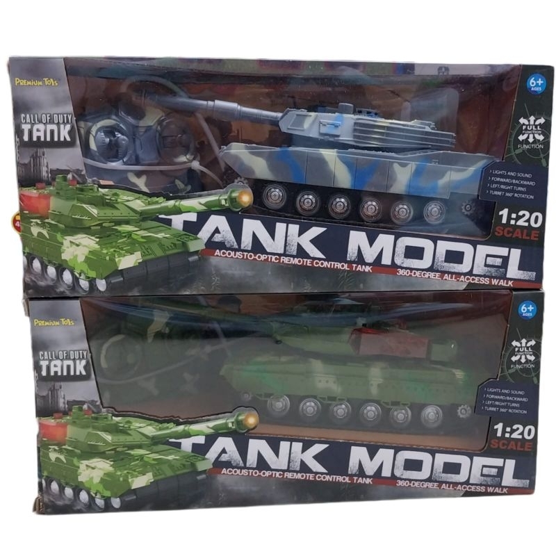 Jual Mainan anak Tank Remote Control 1:20 Mainan Rc Tank Model | Shopee ...