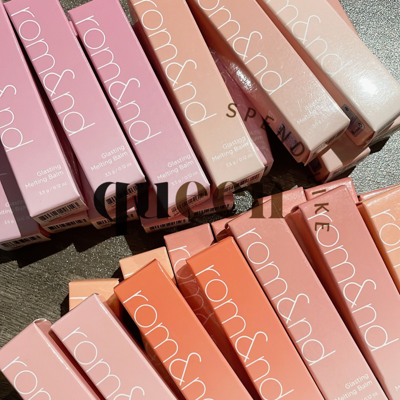 Jual [READY 1 OCT] Rom&nd Romand Rommand Rom & Nd official original glasting melting clean ...