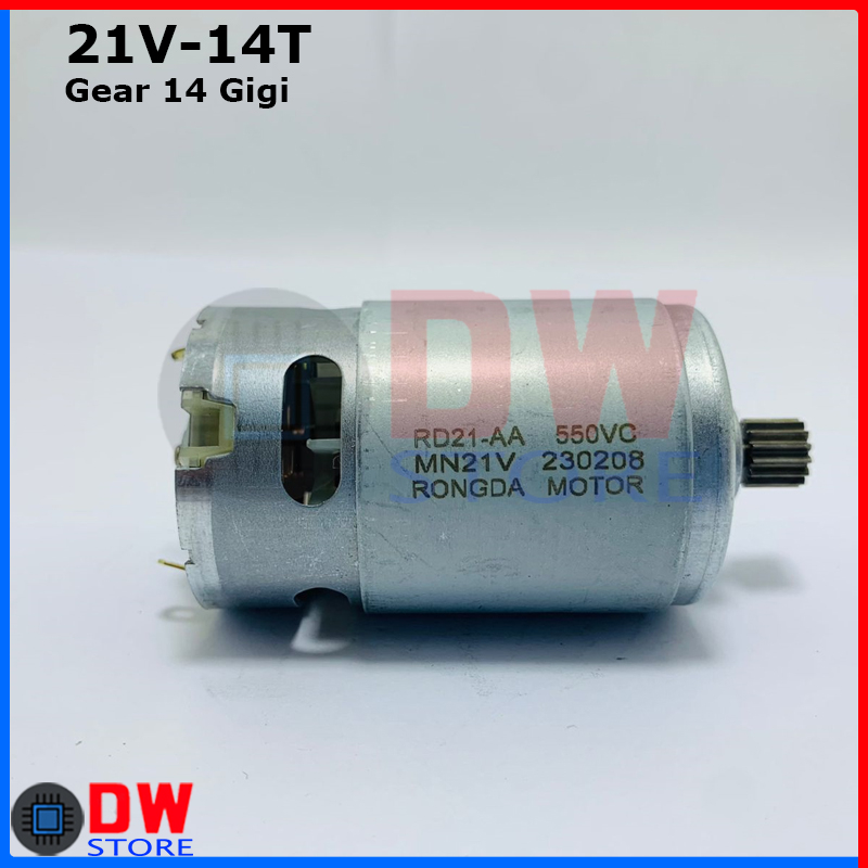 Jual Dinamo Motor Obeng Bor Baterai Cordless 550 RS-550 Gear 11T 13T 14T 15T 12V 16.8V 18V 21V ...