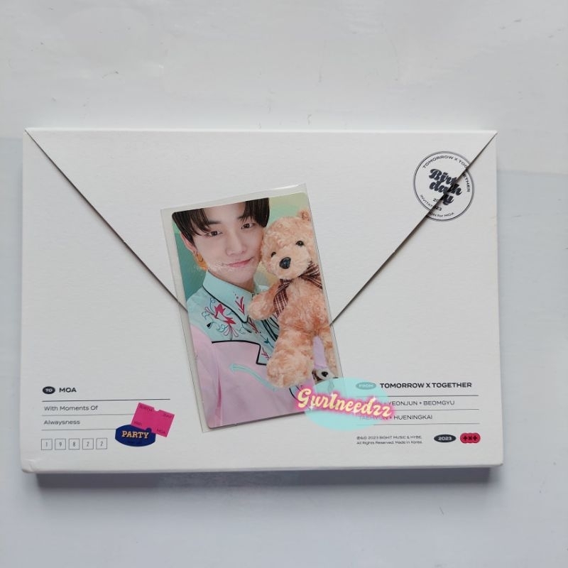 Jual YEONJUN SG22 YEONJUN BONEKA PC TXT OFFICIAL PHOTOCARD CHOI YEONJUN ...