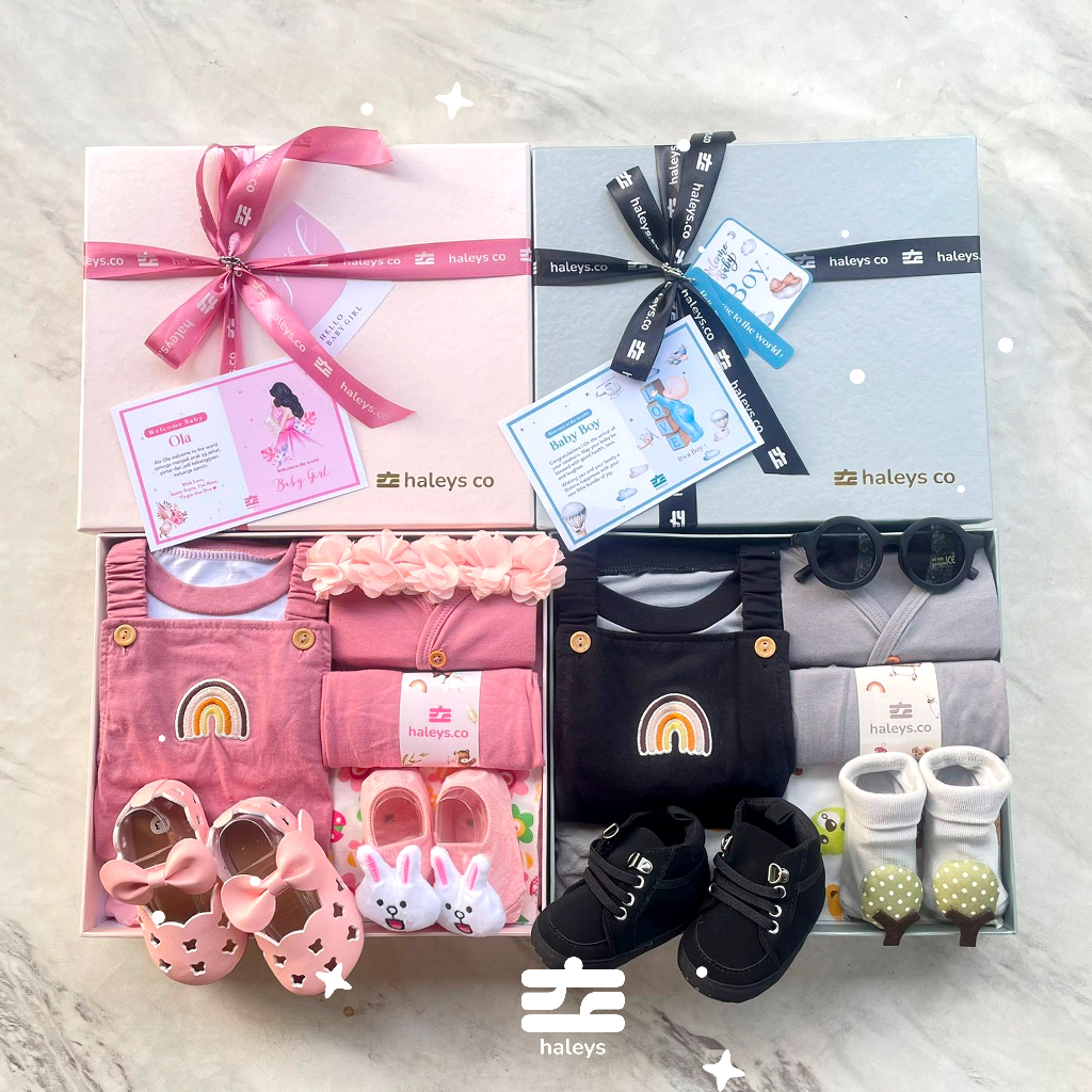 Jual Haleys.co - Rainbow Pacakge Hampers Bayi Premium Kado Baby Boy ...
