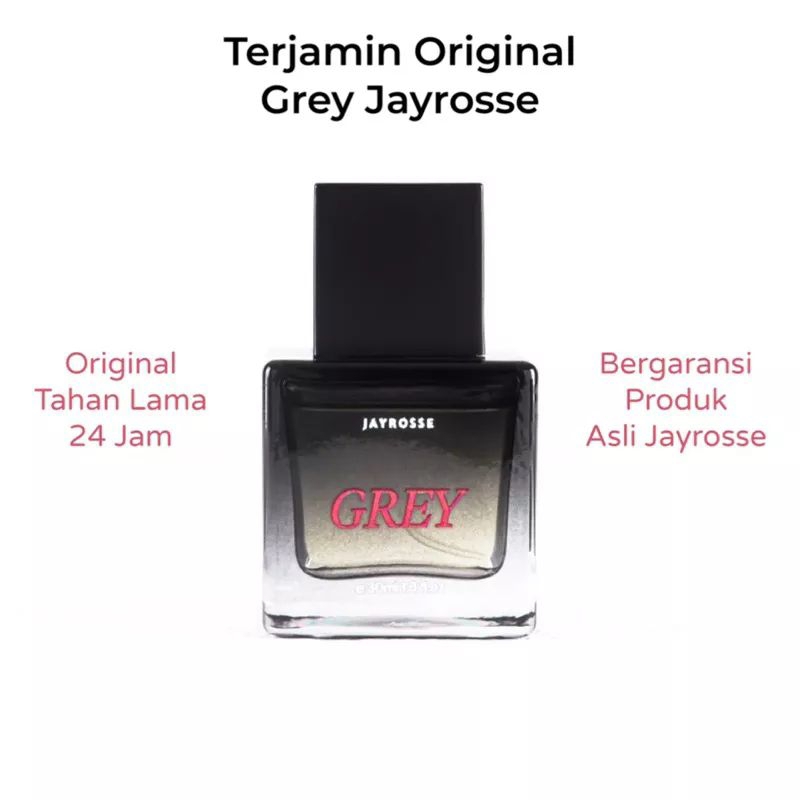 Jual Jayrosse Perfume - GREY 30ml | Parfum Pria | Shopee Indonesia