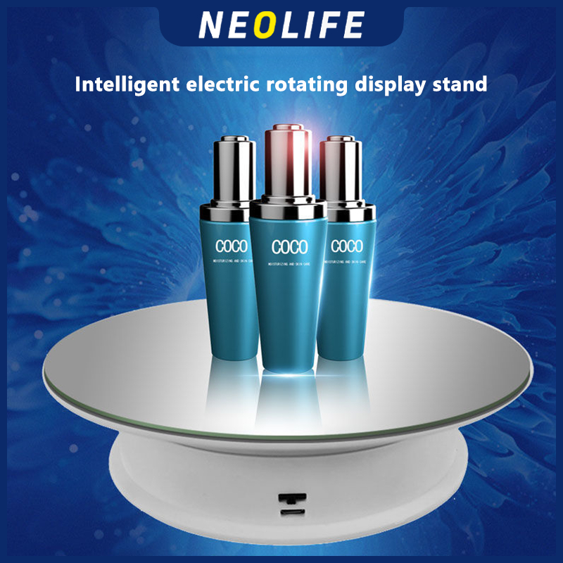 Jual NEOLIFE Turn Table Display Table Rotary Rotasi 360° Plus Kaca ...