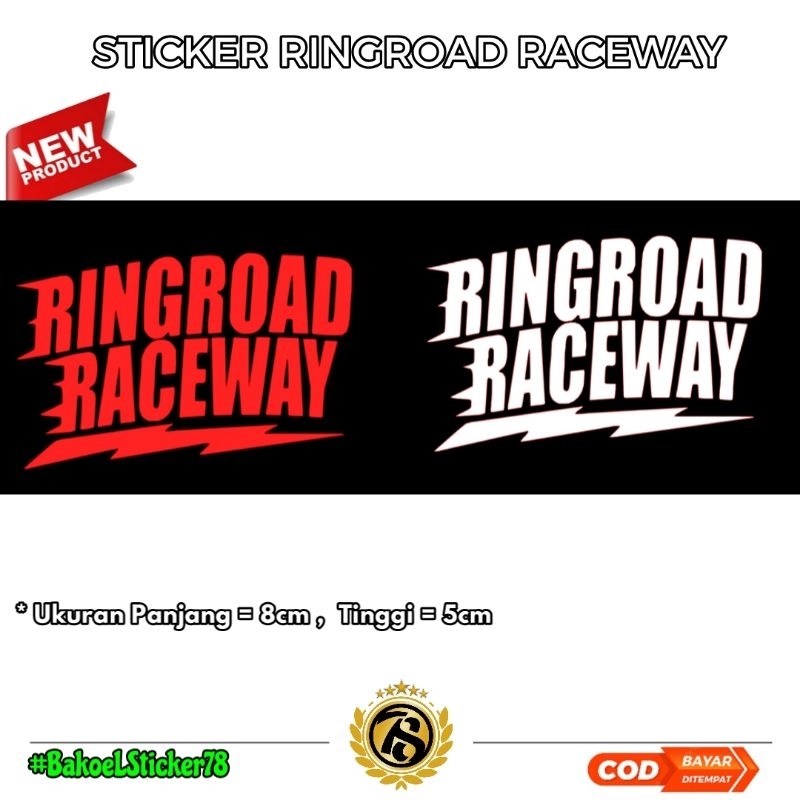 Jual STICKER RINGROAD RACEWAY STIKER MOTOR VIRAL | Shopee Indonesia