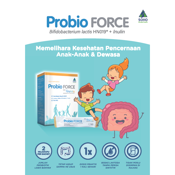Jual Free Gimmick Probio Force Flyer | Shopee Indonesia