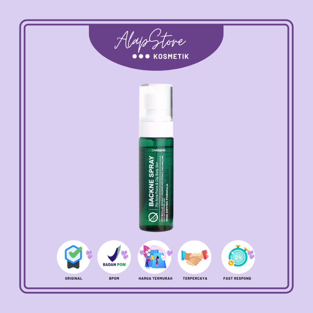 Jual Omniskin - Backne Spray 60ml | Shopee Indonesia