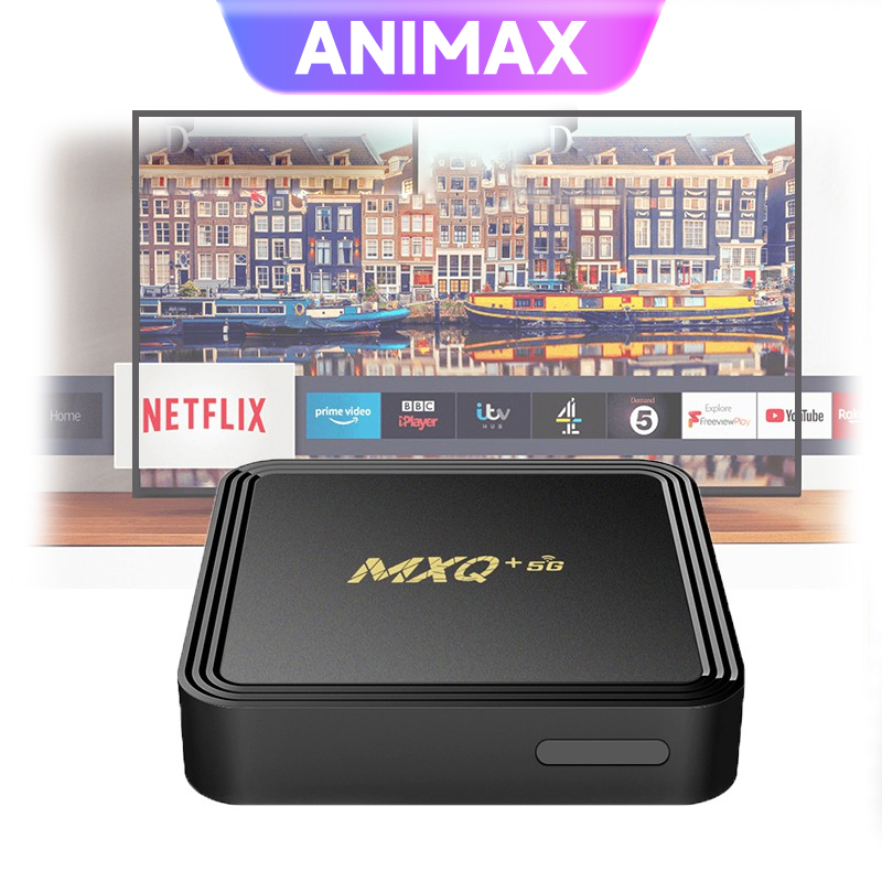 Jual Animax STB Androird Tv box RAM 1GB ROM 8GB 5G Wifi Android 10.0 ...