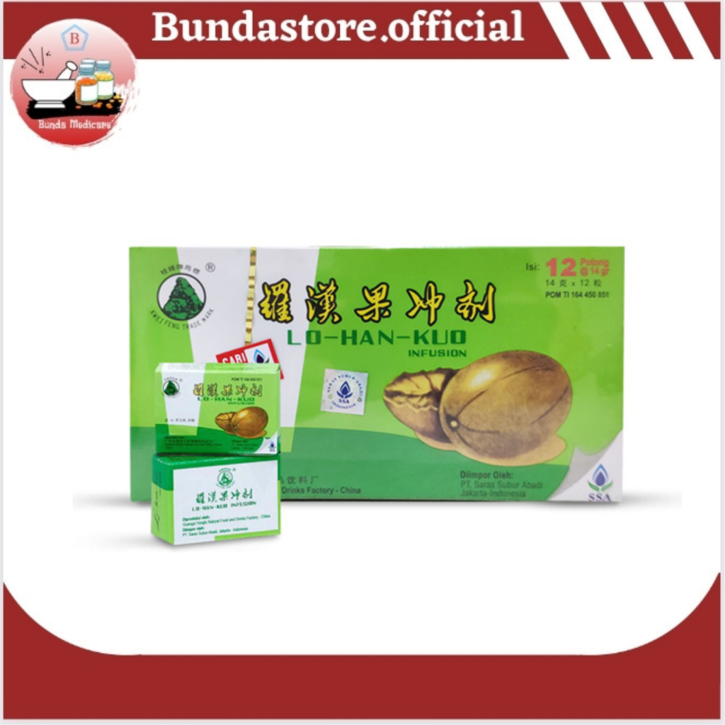 Jual Lo Han Kuo Infusion 12 Tablet - Minuman Herbal Tradisional Cina ...