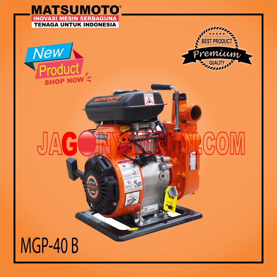 Jual Matsumoto Mesin Pompa Irigasi Type MGP-40B 1,5" Garansi Resmi ...