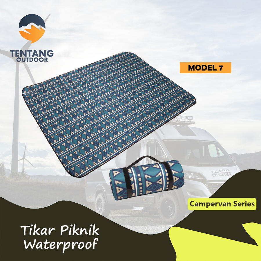 Jual Matras Tikar Piknik Waterproof Tidak Lembab M02 Alas Camping ...