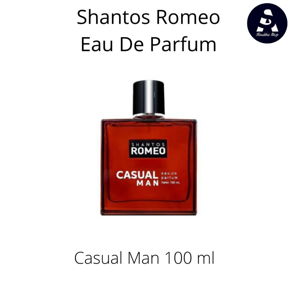 Jual Shantos Romeo Eau De Parfum Casual Man 100 ml | Shopee Indonesia