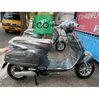 Jual Sepeda Motor Listrik Uwinfly T3s Pro FULL COLOUR (Vespa) 72v/20ah 1200watt double disc T3 S ...